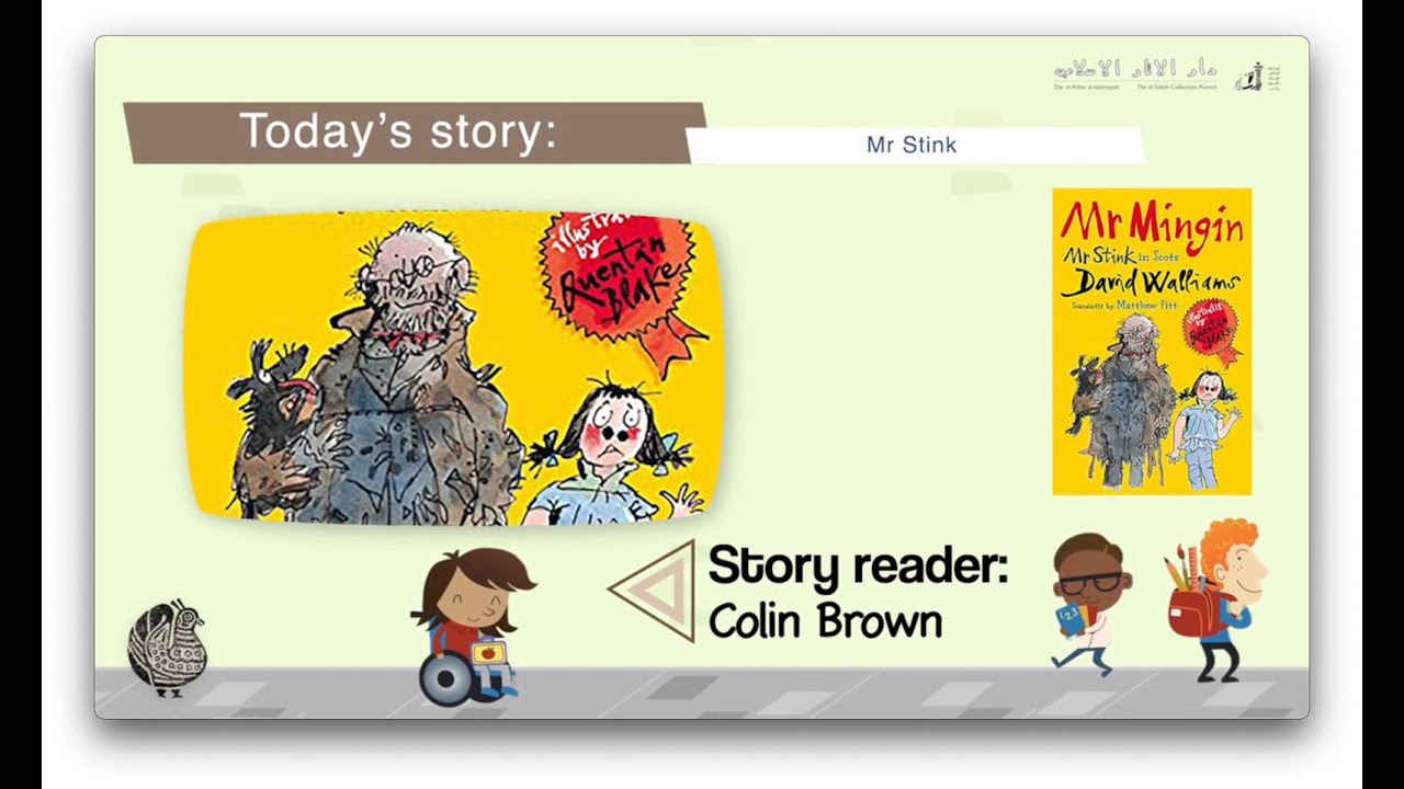 Storytime, "MR STINK" Chapter 1-3, by Colin Brown - YouTube