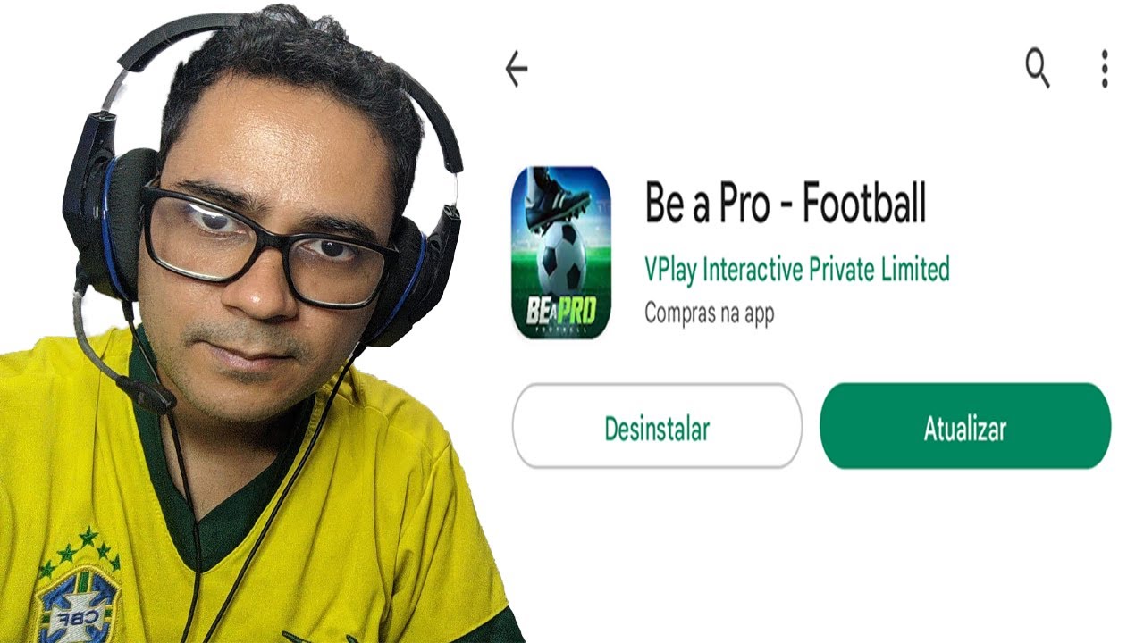 BE A PRO FOOTBALL - LANÇAMENTO GLOBAL NA PLAY STORE ATUALIZADO - YouTube