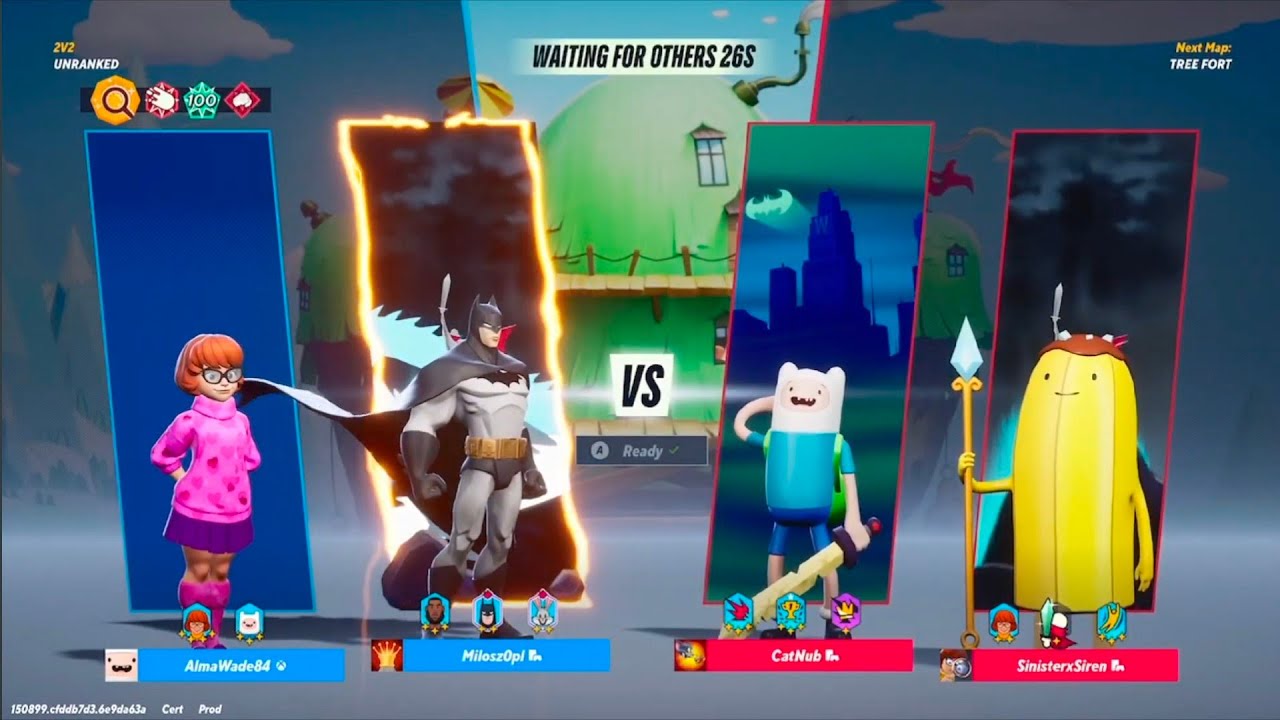 Multiversus: Velma ValentiNeon Costume 2v2 Gameplay | Banana Guard ...