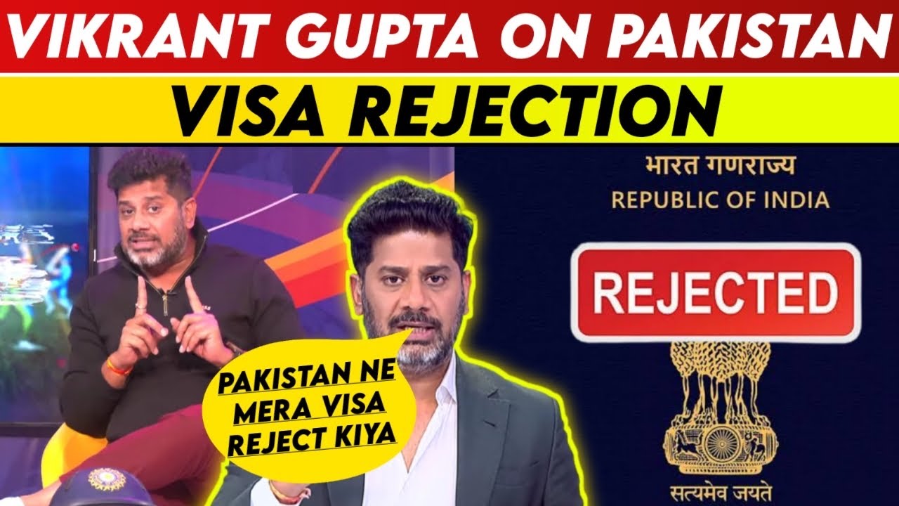 Vikrant Gupta On Pakistan Visa Reject | Vikrant Gupta On Pakistan | Vikrant Gupta | Sports Tak ...