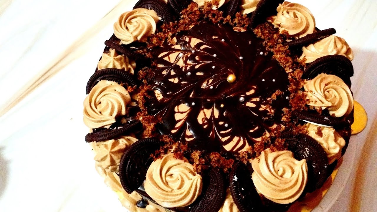 Chocolate sponse cream cake very tasty and sweet delicious recipe.new ...