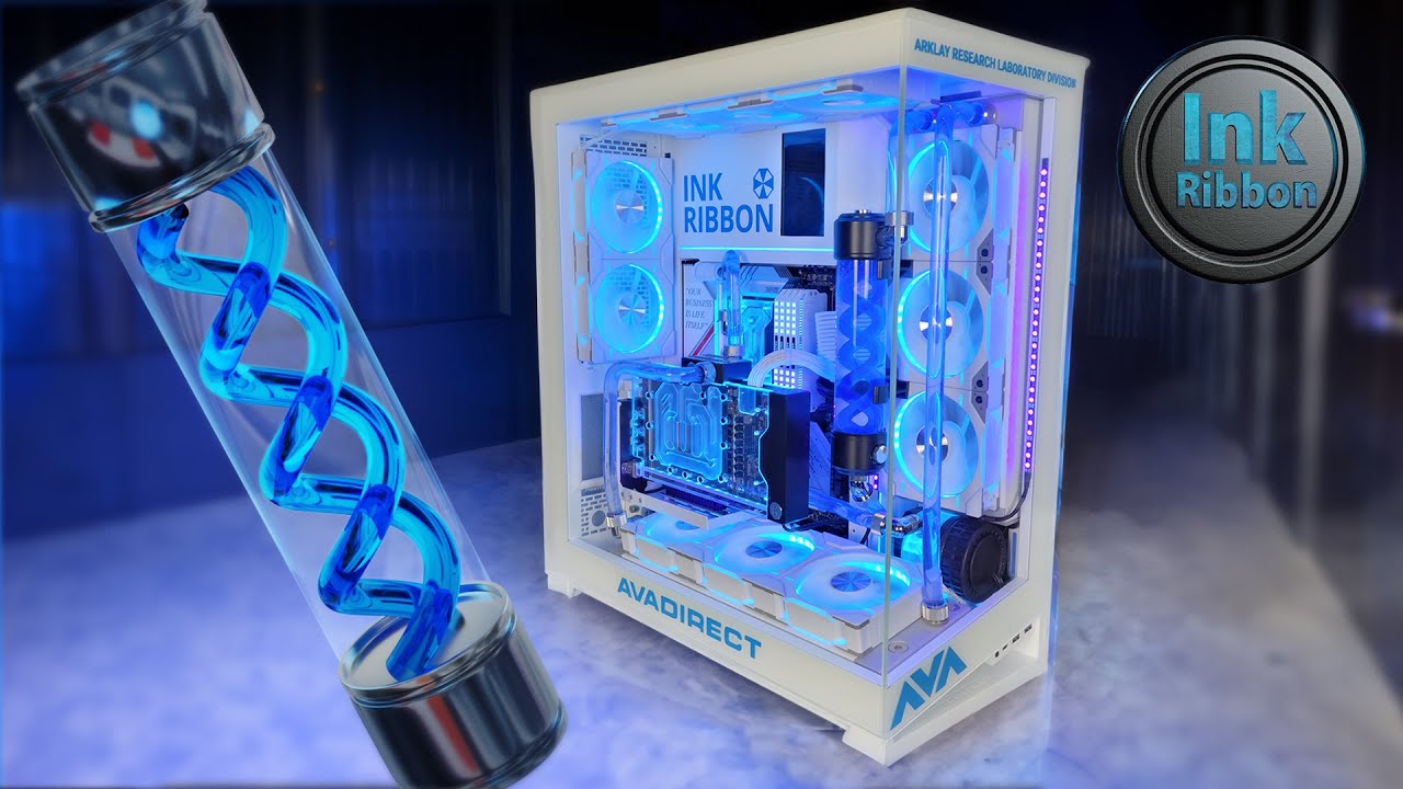 This PC is Liquid Cooled with the T-Virus! - YouTube