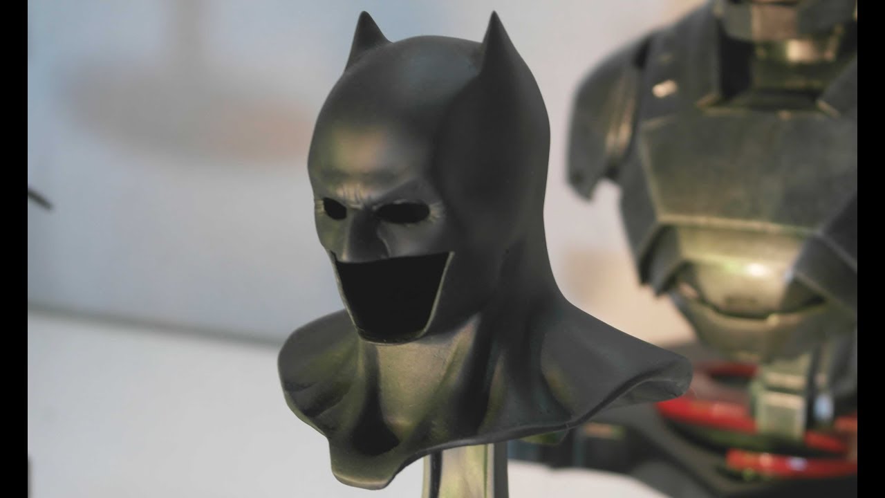 Batman vs superman mask - YouTube