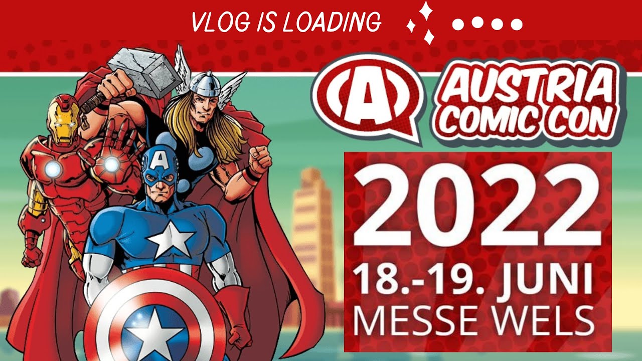Vlog Comic Con Austria 18-19 June 2022 - YouTube
