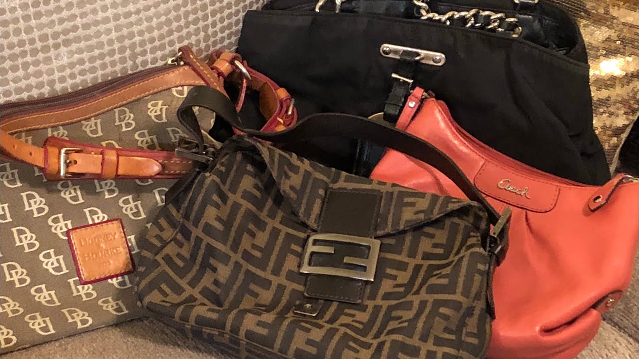 Thrift haul!!! Fendi and Prada bags!!! And so much more!!!! - YouTube