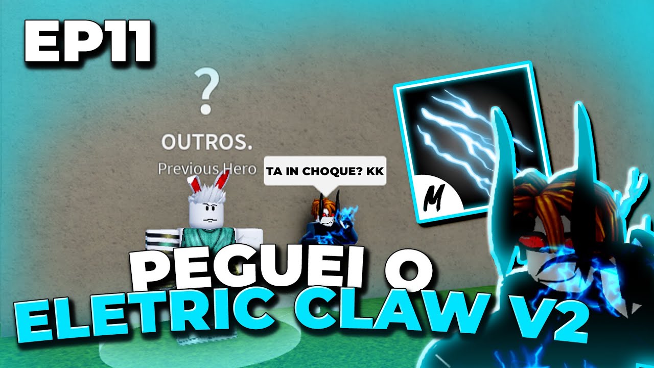 PEGUEI O ELETRIC CLAW V2!!! | NOOB ao PRO no BLOX FRUITS!! #bloxfruits ...