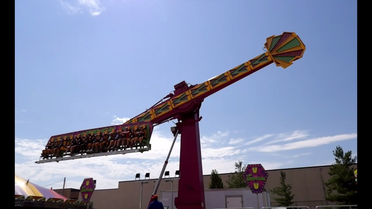 The Edge Ride At The Kenosha County Fair 2023 - YouTube
