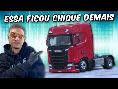 MOSTRANDO COMO FICOU A MINI SCANIA DAS NOVA FINALIZADA 😍 - YouTube