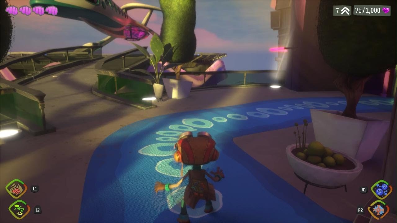 Psychonauts 2 walkthrough /gameplay pt3 - YouTube