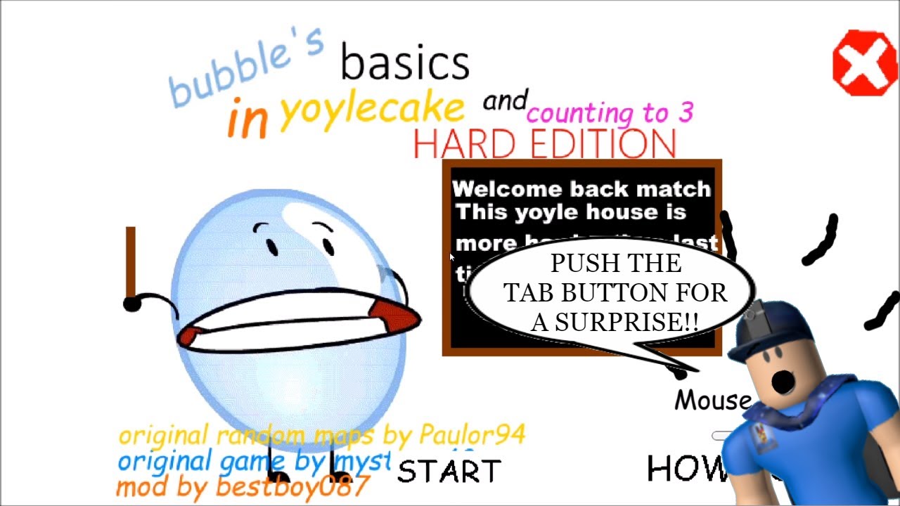 BUBBLES BASICS IN YOYLE CAKE HAS A SURPRISE!! | Baldi's Basics in ...