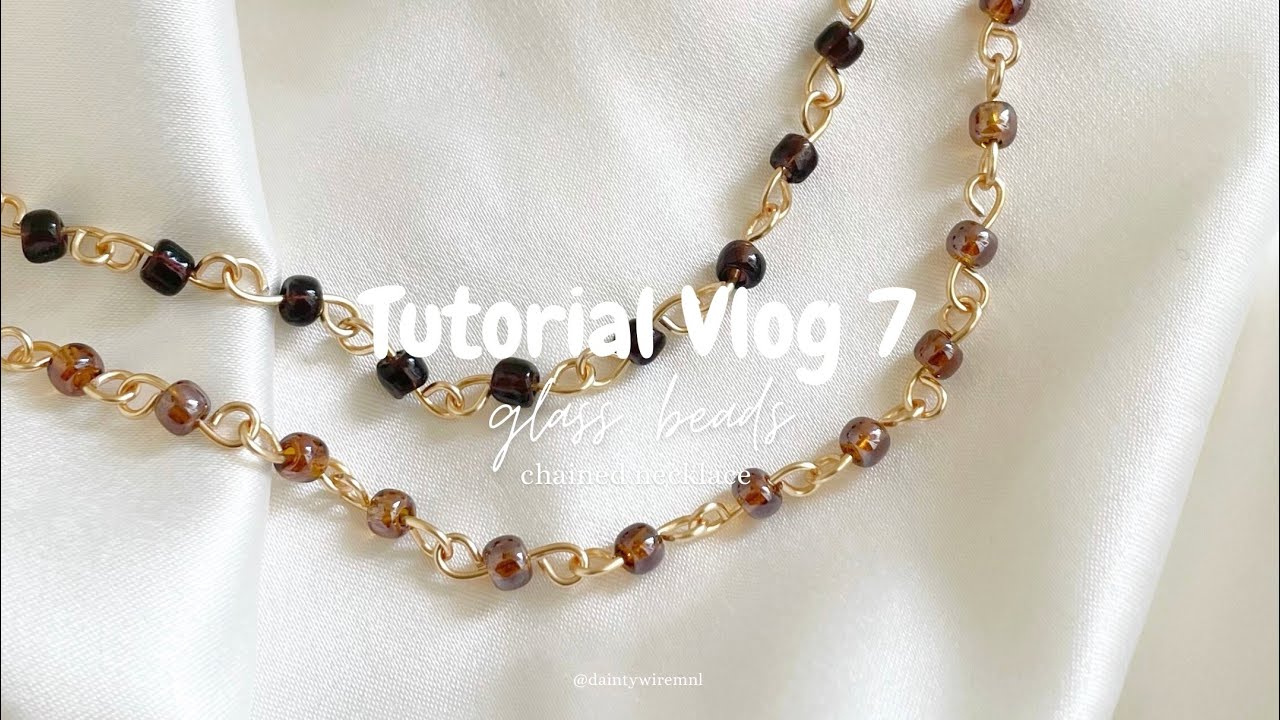 how to make chain necklace | diy necklace | necklace tutorial | diy ...