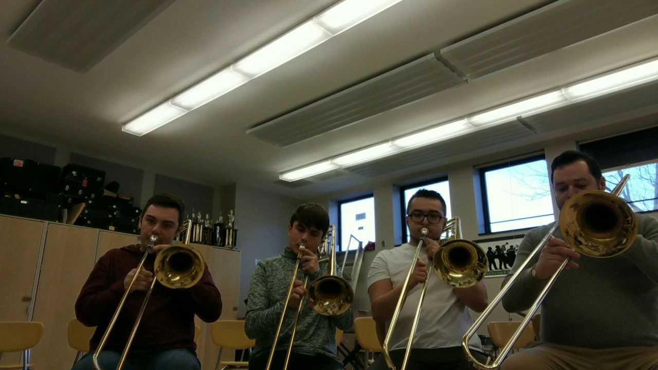 A True Quality Trombone section - YouTube