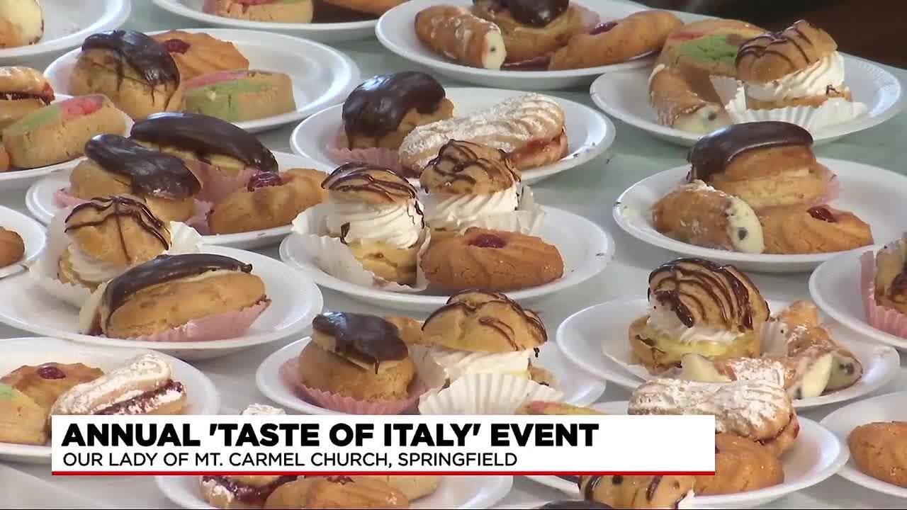 Taste of Italy event held at Our Lady of Mount Carmel Parish - YouTube
