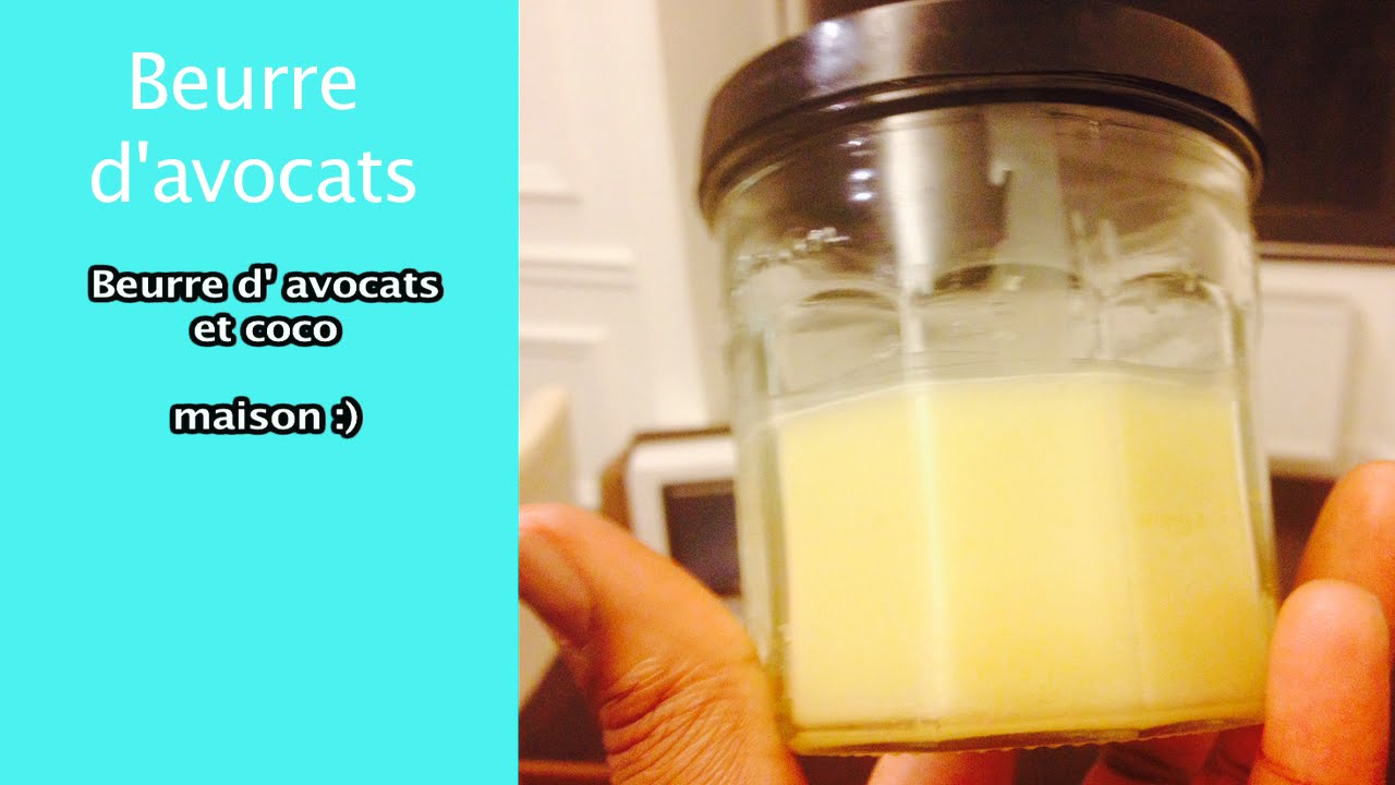 Beurre d'avocat et coco nourrissant (homemade avocado butter) pommade ...