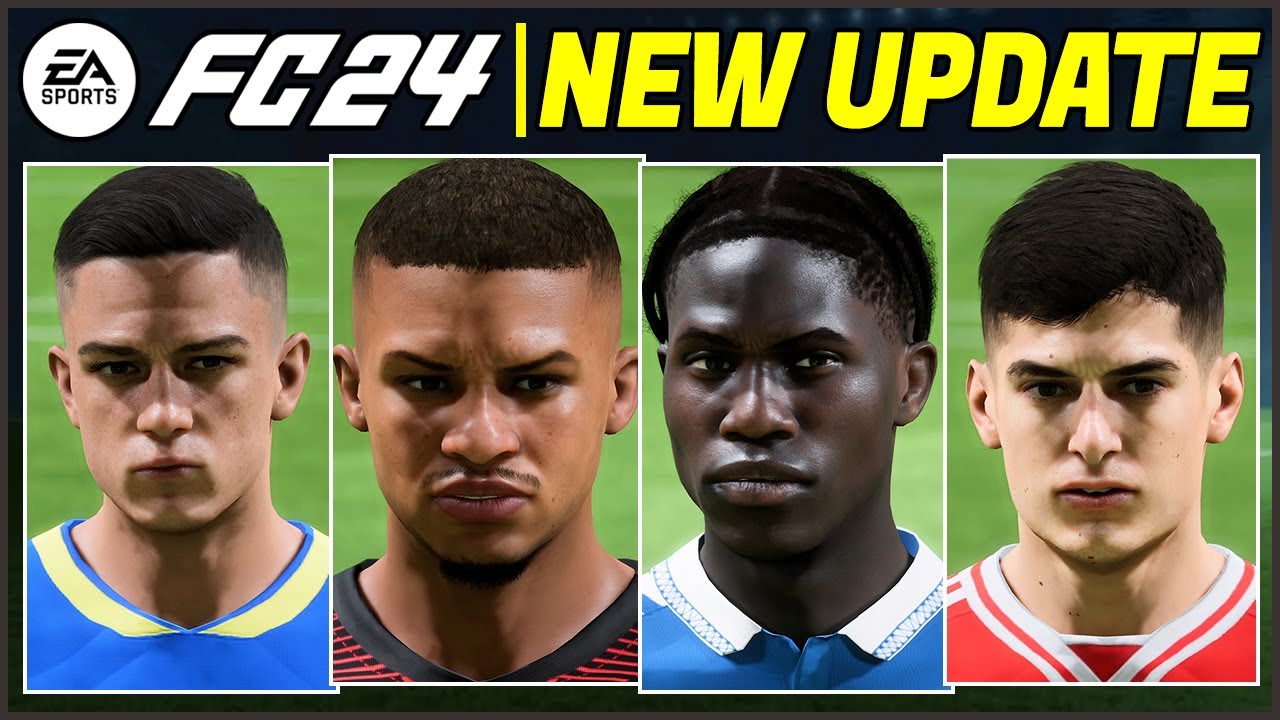 EA SPORTS FC 24 NEWS | ALL 90 NEW REAL FACES IN TITLE UPDATE #7 - YouTube
