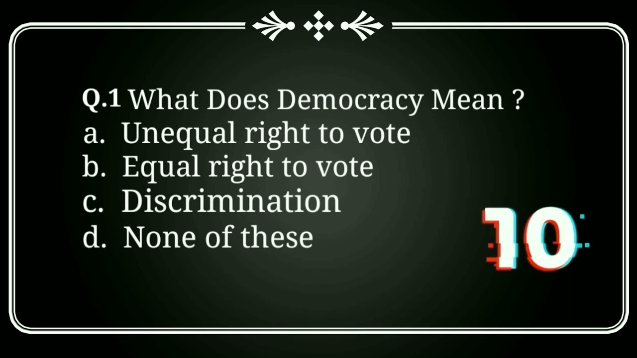 Class 7 Civics Chapter 1 | Extra Questions Important For Exam - YouTube