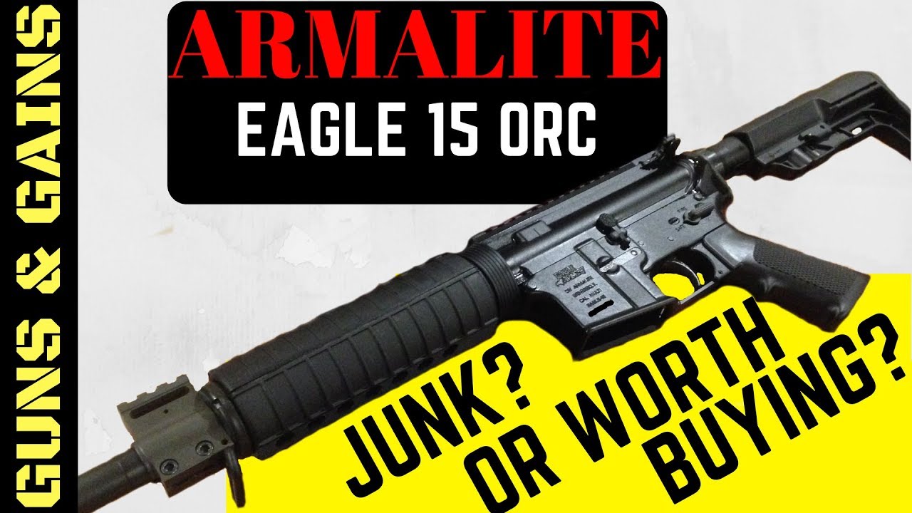 Armalite Eagle 15 ORC Shooting and Review | Guns & Gains - YouTube