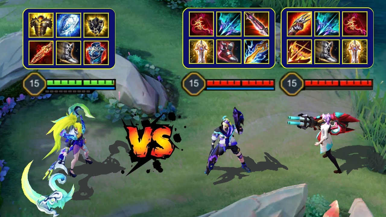 MINA vs LAVILLE ft CAPHENY | FULL BUILD FIGHT | Liên Quân Mobile/AOV/ROV - YouTube