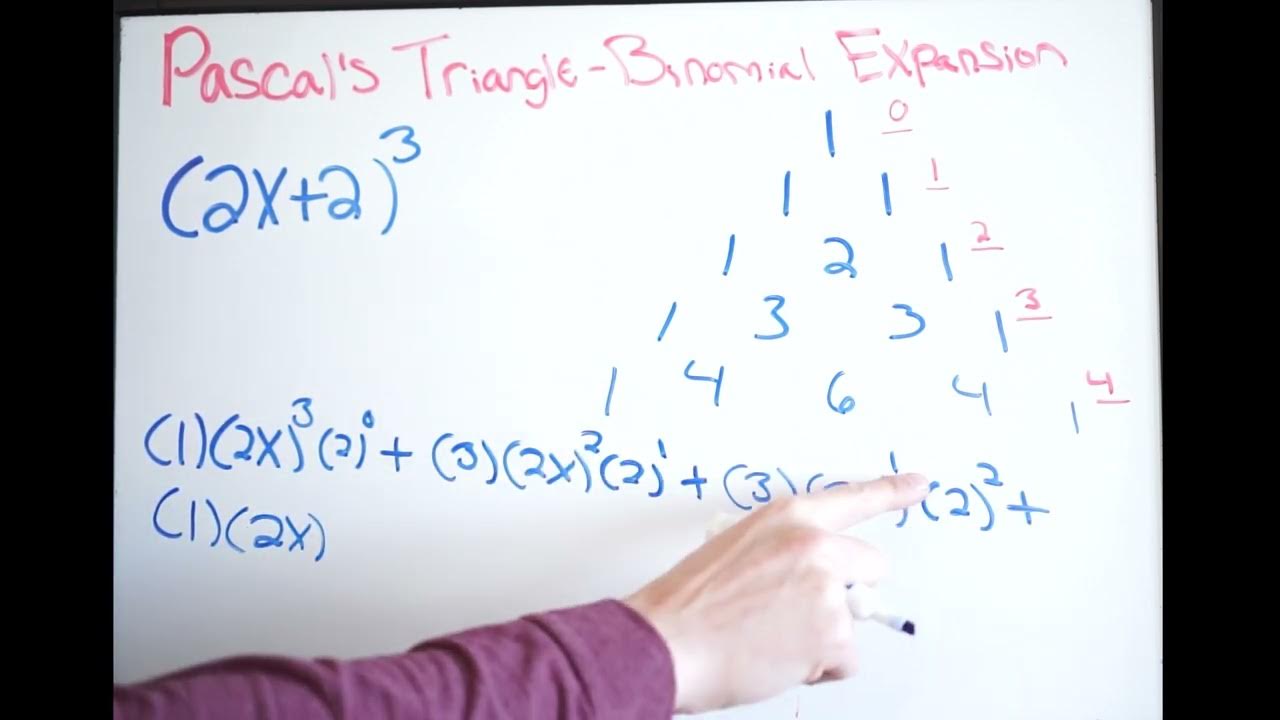 Pascal's Triangle - Binomial Expansion - Example 2 - YouTube