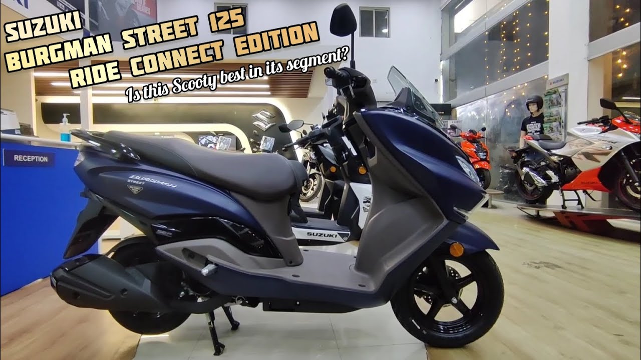 Ultimate Suzuki Burgman Street 125 Ride Connect Edition Review ...