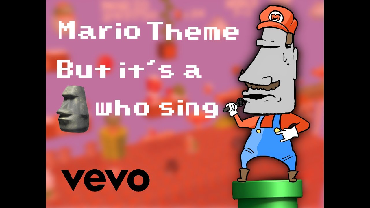 Mario song but it’s a 🗿 who sing - YouTube