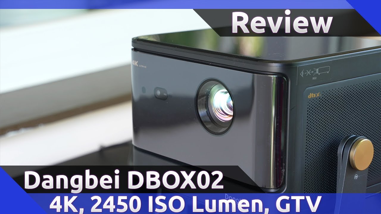 DANGBEI DBOX02 4k Laser, Google TV Beamer Review (2024) Dangbei Mars ...