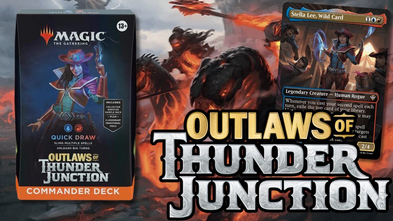 Spell Slinger?! Quick Draw Commander Deck Review | Outlaws of Thunder ...
