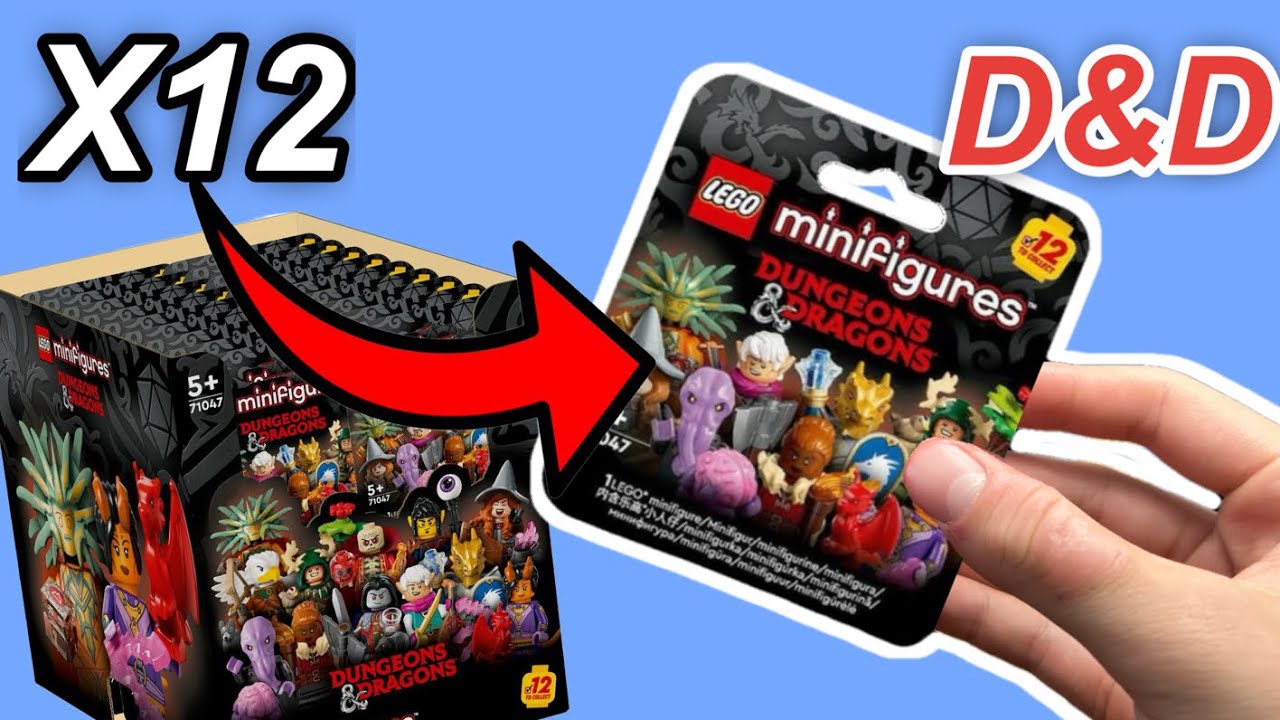 Opening LEGO D&D Mystery Box - YouTube