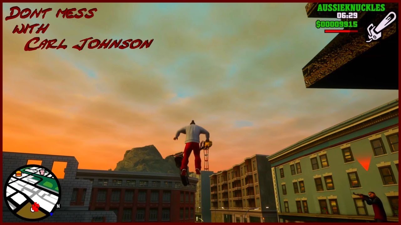 Don't mess with Carl Johnson : GTA San Andreas The Definitive Edition ...