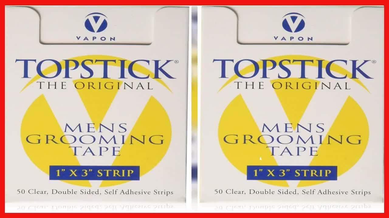 Topstick Clear Hairpiece Tape (1 Roll) - YouTube