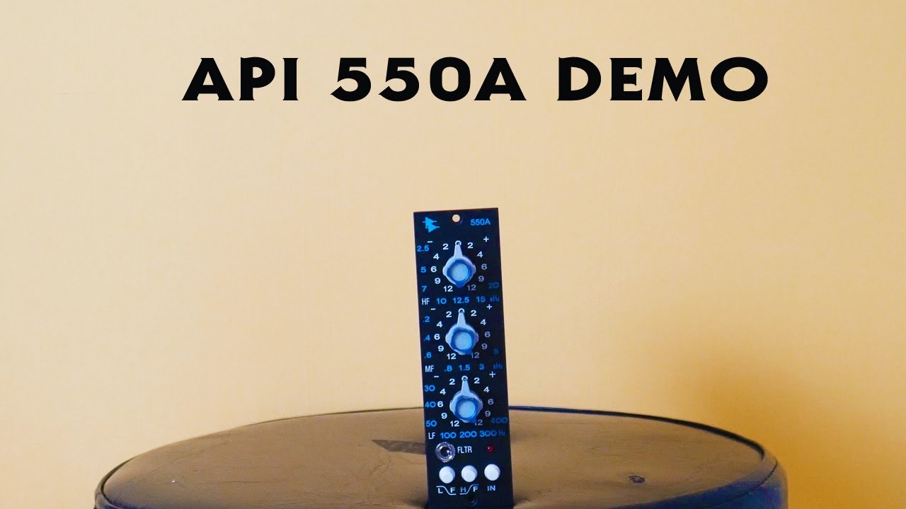 API 550A - YouTube