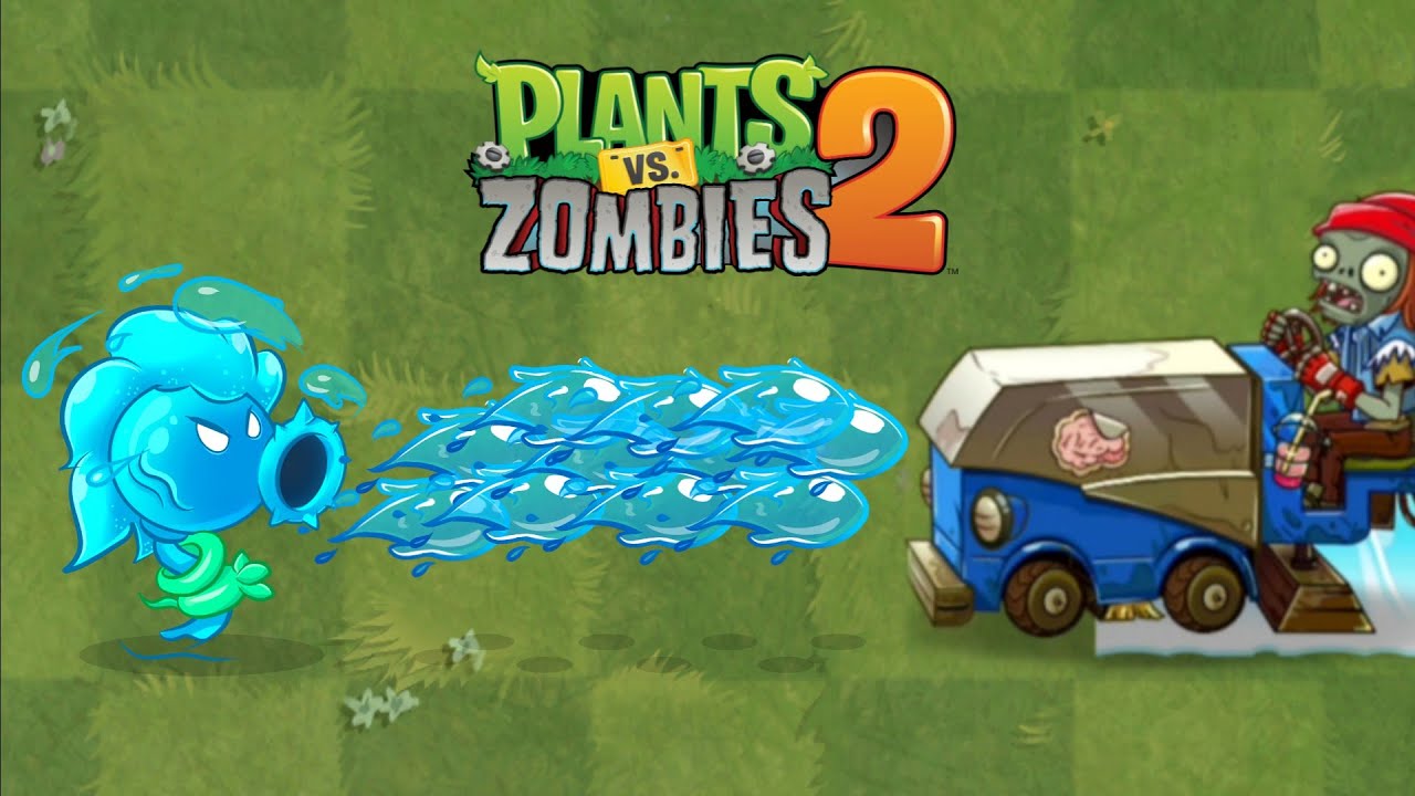 PvZ 2 - What Plant can defeat Zomboni by using only 1 Plant food? - YouTube