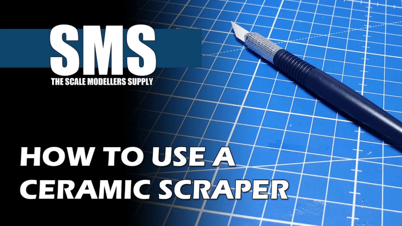 HOW TO USE THE SMS CERAMIC SCRAPER! - YouTube