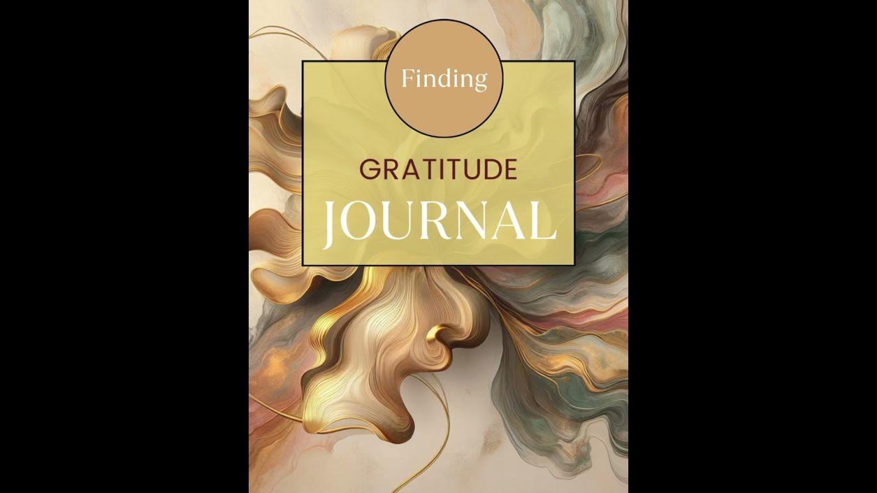 Gratitude Journals 31 40 Finding Gratitude Journal - Pink Gold Abstract ...