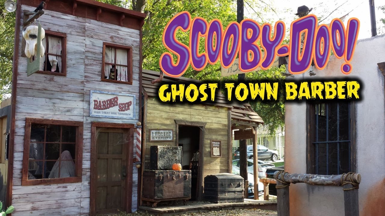 Making a Haunted Barber Shop! DIY Halloween Props - Spooky Details ...