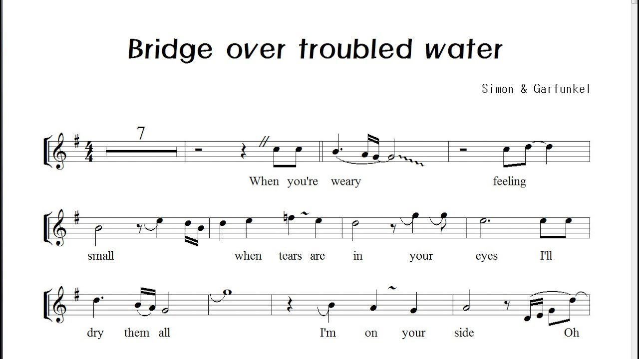 험한 세상에 다리되어 Bridge Over Troubled Water 알토색소폰 연주 Alto Saxophone