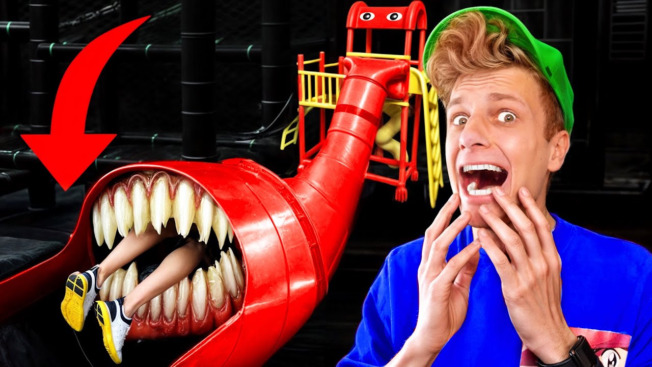 OMG! SCP CARNIVOROUS SLIDE se llevó a mi amigo! - YouTube