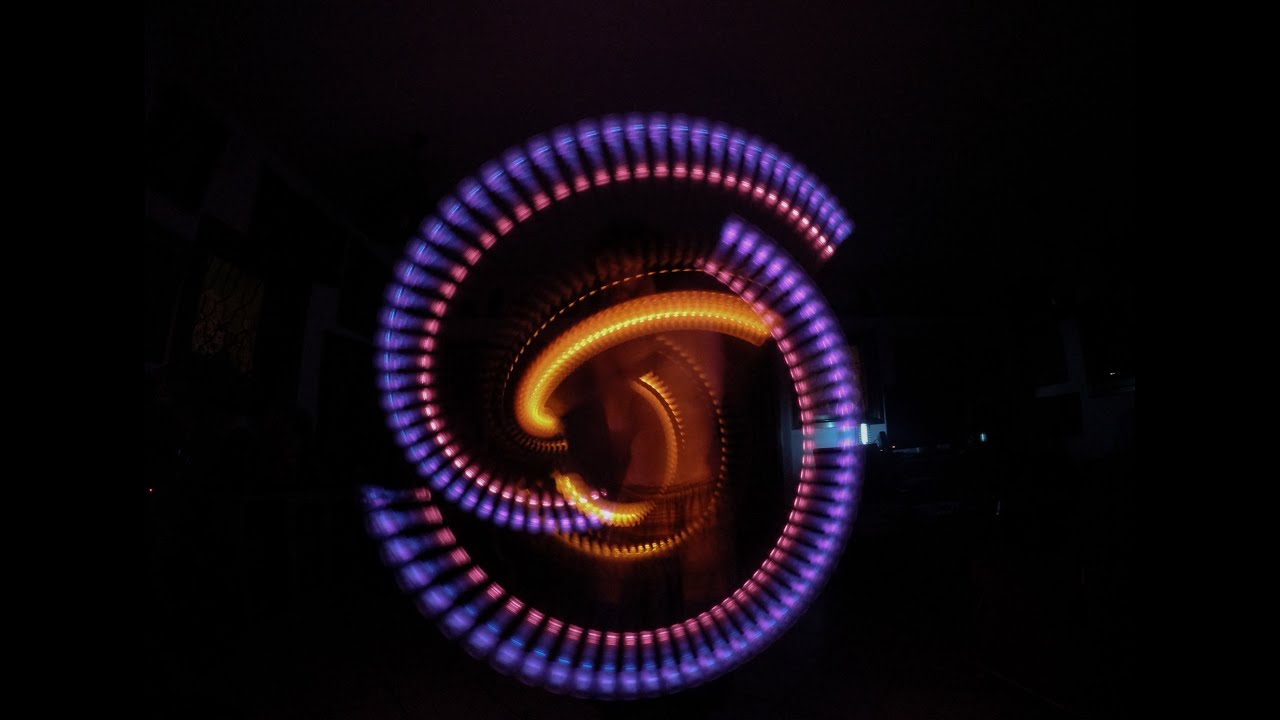 Psylapse - LED Double Staff Spinning - YouTube