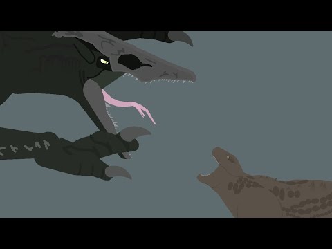 Skullcrawler vs Titanus Doug BATTLE ANIMATION (Sticknodes) - YouTube