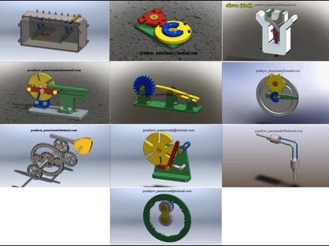 The principle of simple mechanisms - animation 10 - YouTube