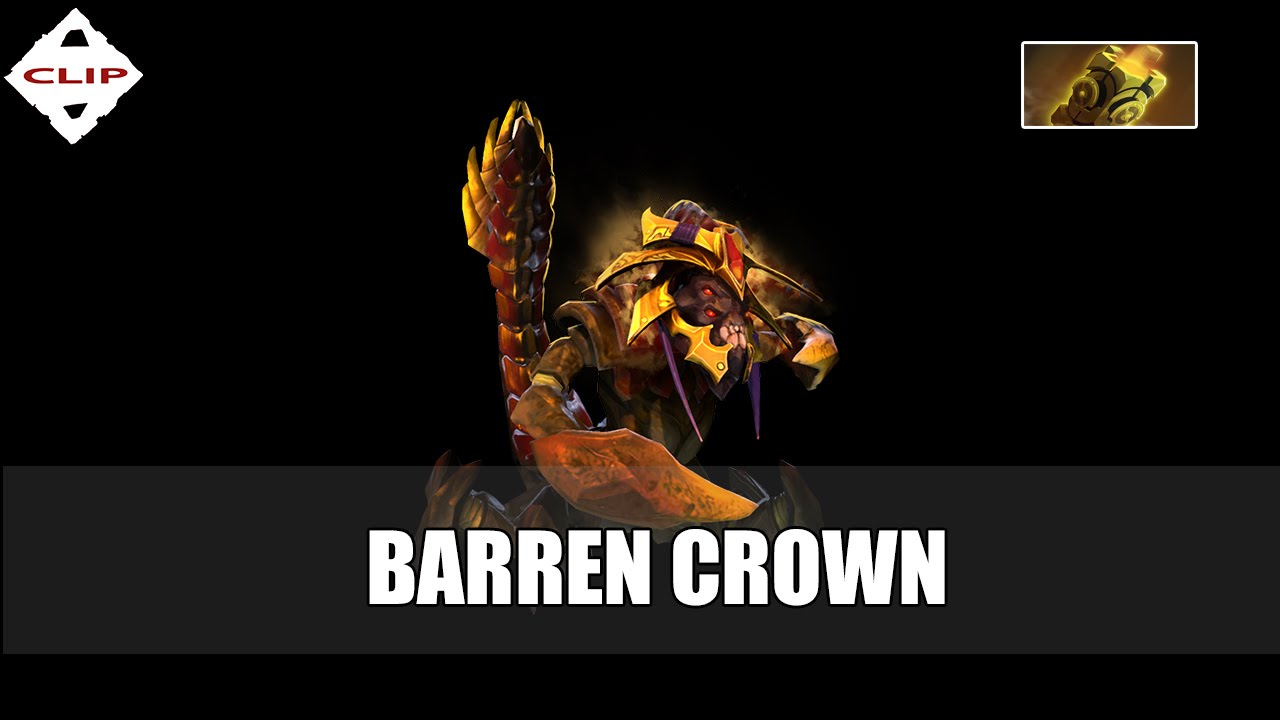 Dota 2 - TI 5 immortal - Sand King: Barren Crown - YouTube
