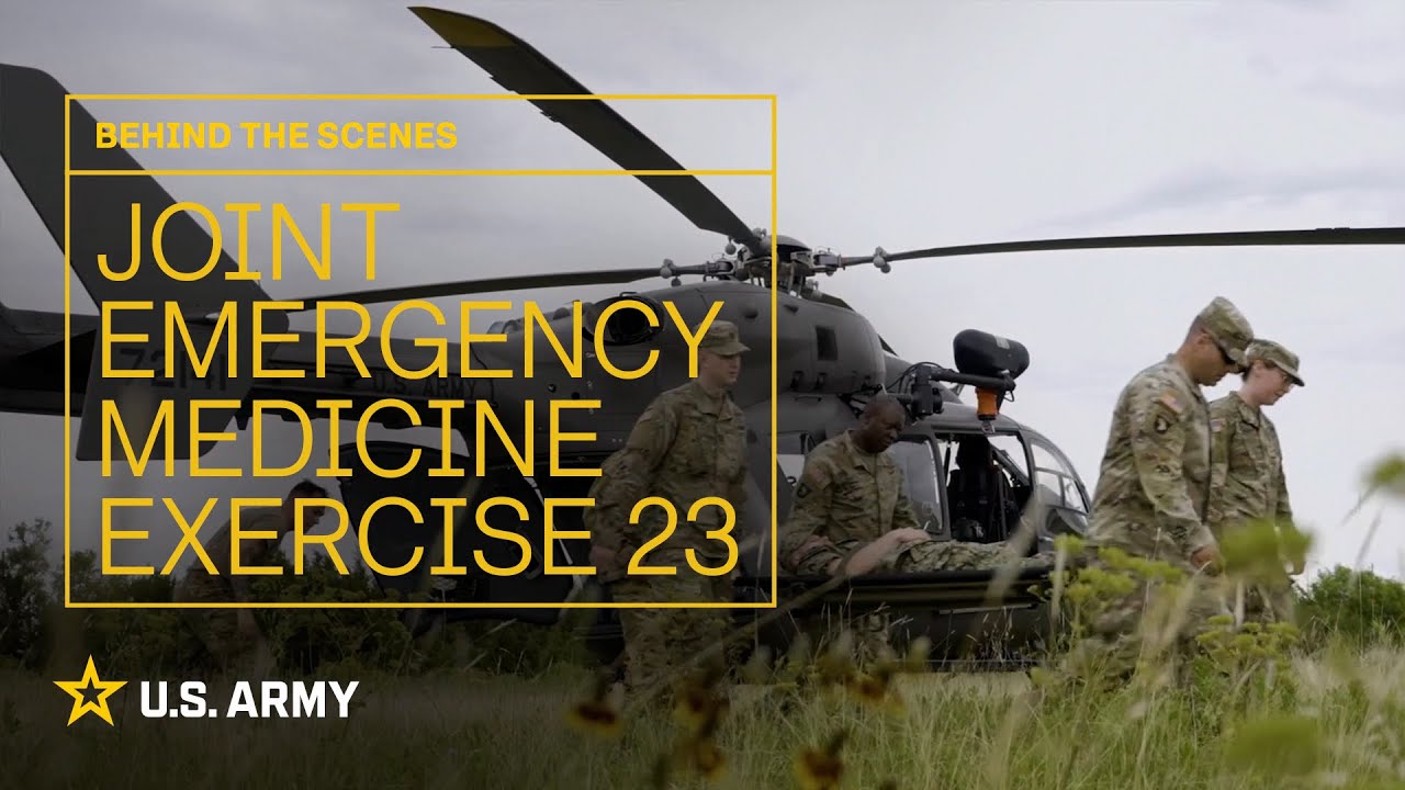 Behind the Scenes: Joint Emergency Exercise 23 | U.S. Army - YouTube