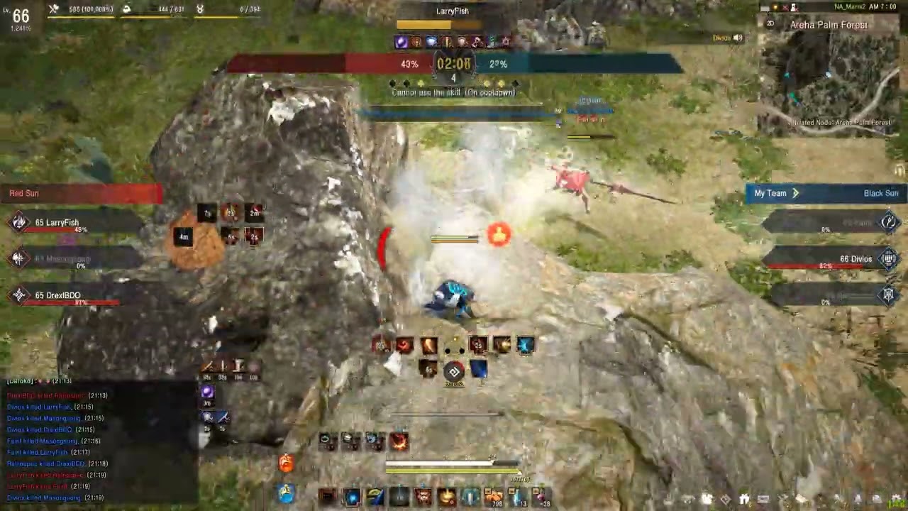 Miracle round (1v3) fighting into AP buff - YouTube