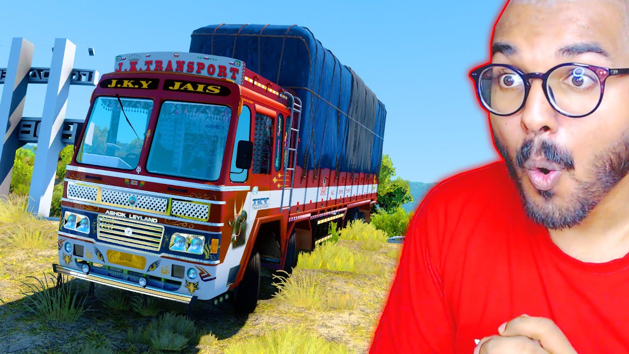 MOUNTAIN ACCIDENT Ashok Leyland Truck |ft.@dudeannan | ETS 2 Bus Mods ...