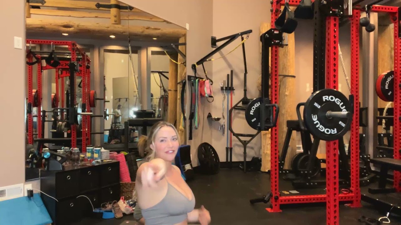 Mia Malkova Gym workout with Miss Behavin - YouTube
