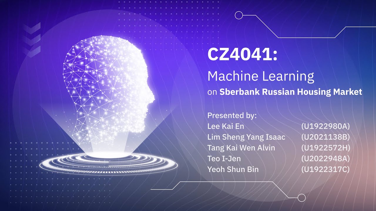 CZ4041: Machine Learning (Sberbank Russian Housing Market) AY2022/23 ...