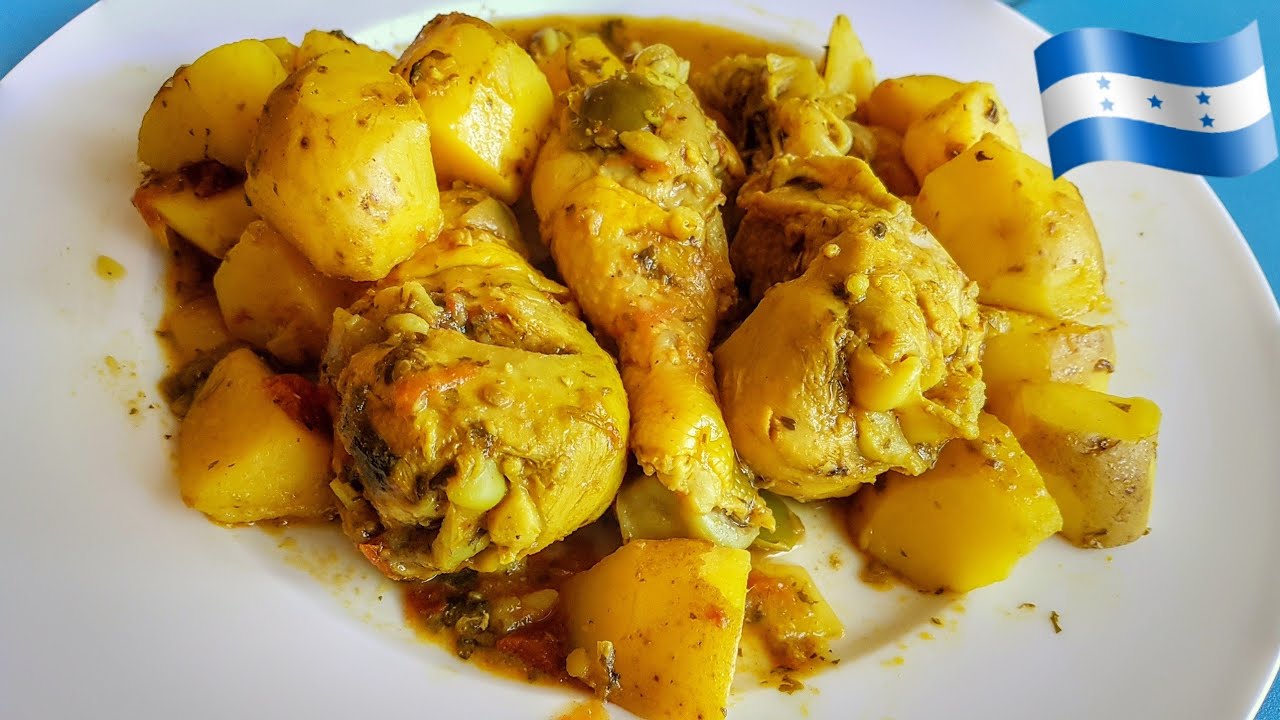 Pollo guisado con papas al estilo Hondureño🇭🇳 almuerzo tipico! 😋 ...
