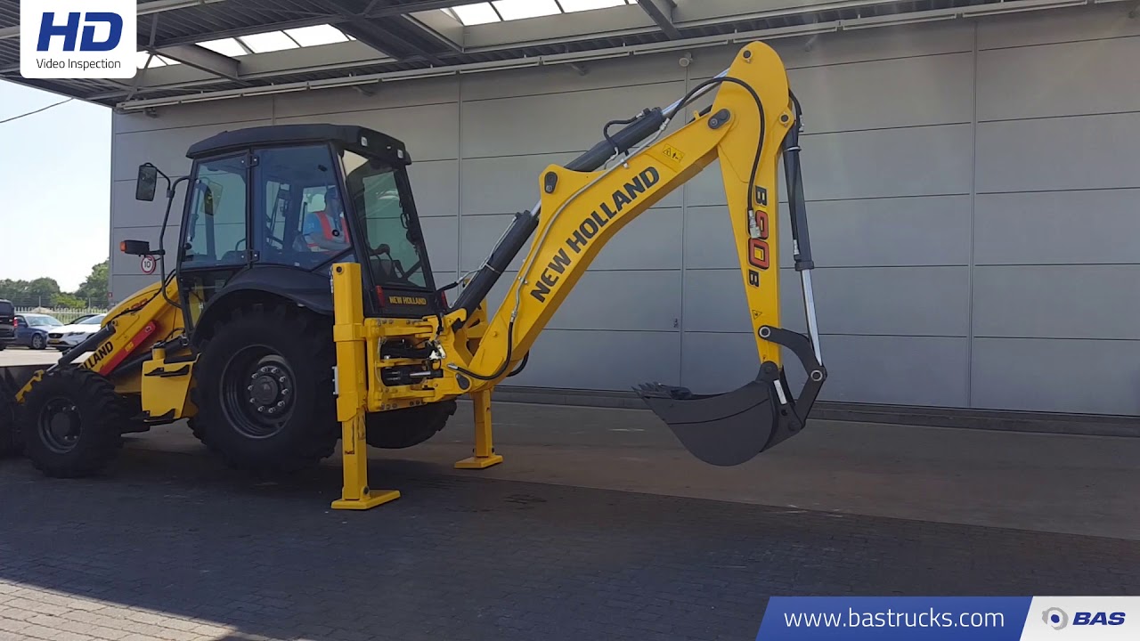 70092904 New Holland B90B Turbo - YouTube