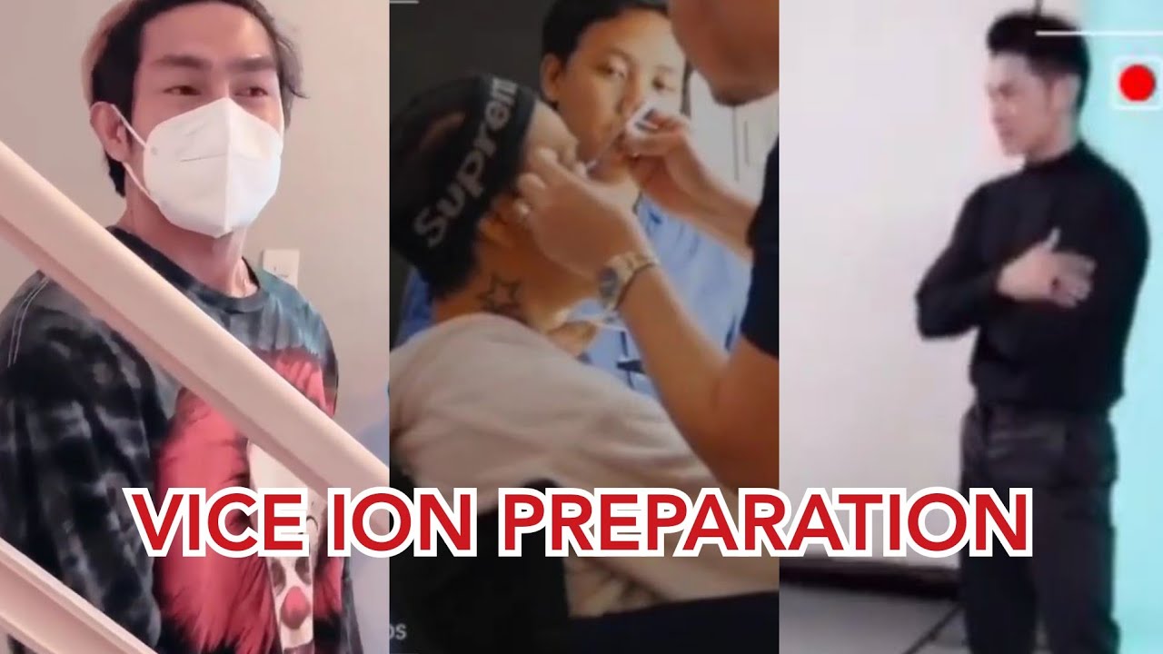 Vice Ion behind the scene PREPARATION , meme vice NEW SHOW ang kaabang ...