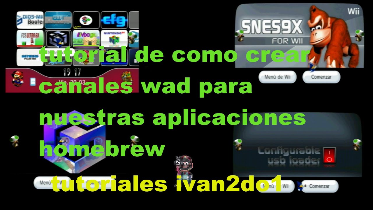 Tutorial como crear Canales WAD Para Nuestras Aplicaciones Homebrew ...